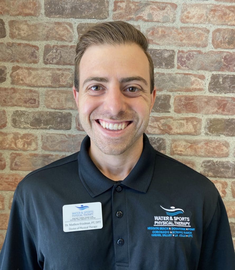 Dr. Matt Friedman PT, DPT - Water and Sports Physical Therapy